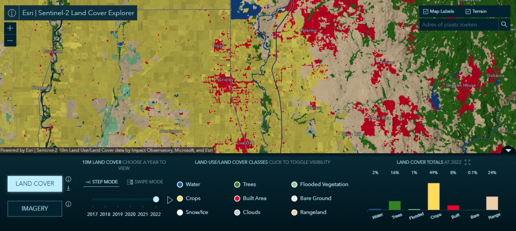 Esri releases Global Land Cover App for Dynamic Change Analysis | Geo ...